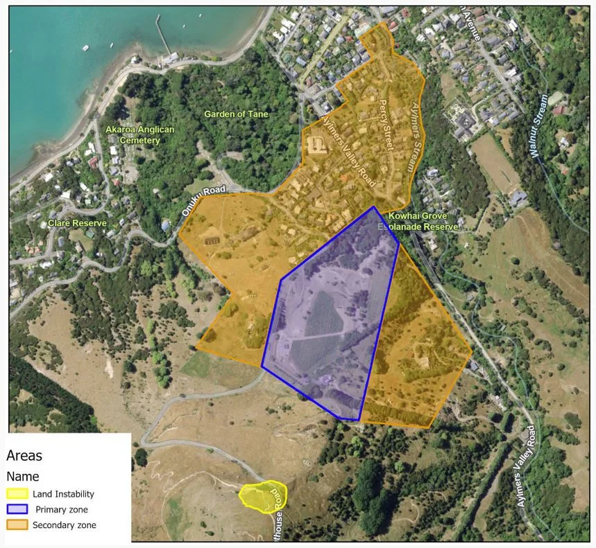 Lighthouse Road Akaroa Land Instability | Banks Peninsula Matters